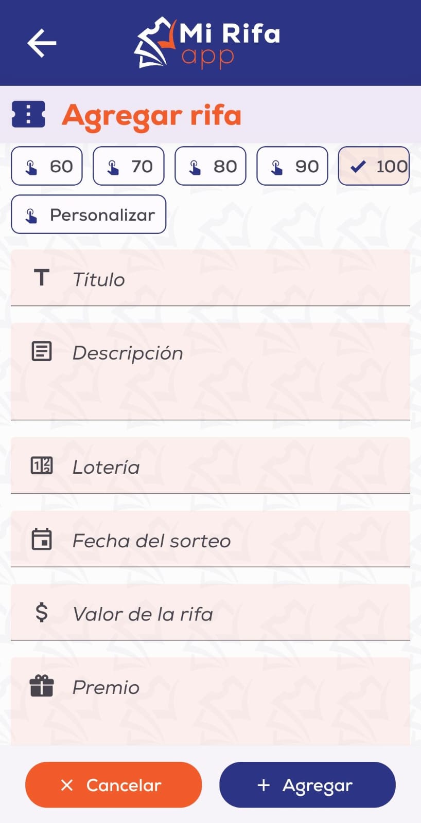 Mi Rifa App - Gestión de Rifas