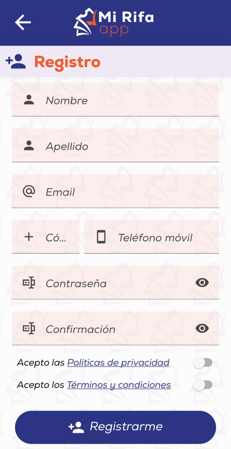 Mi Rifa App - Gestión de Rifas